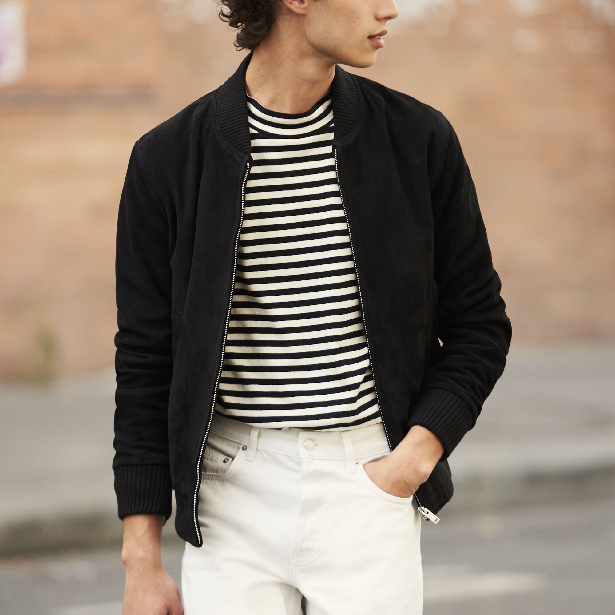 Leather Jackets for Man - Discover Sandro Paris Leather Jackets